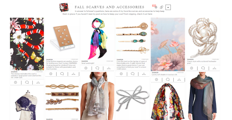 How to keep your scarf from slipping – Sharon Batts Style